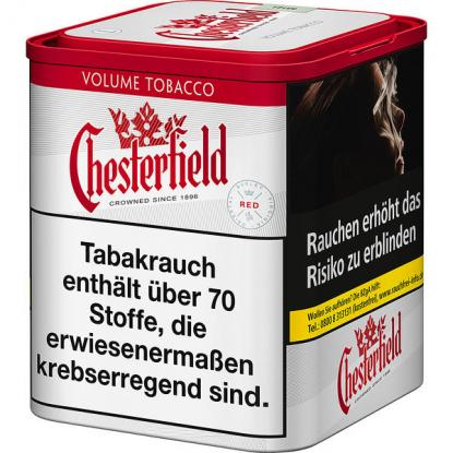 Zigarettentabak 50g Dose Chesterfield Red Volumen L