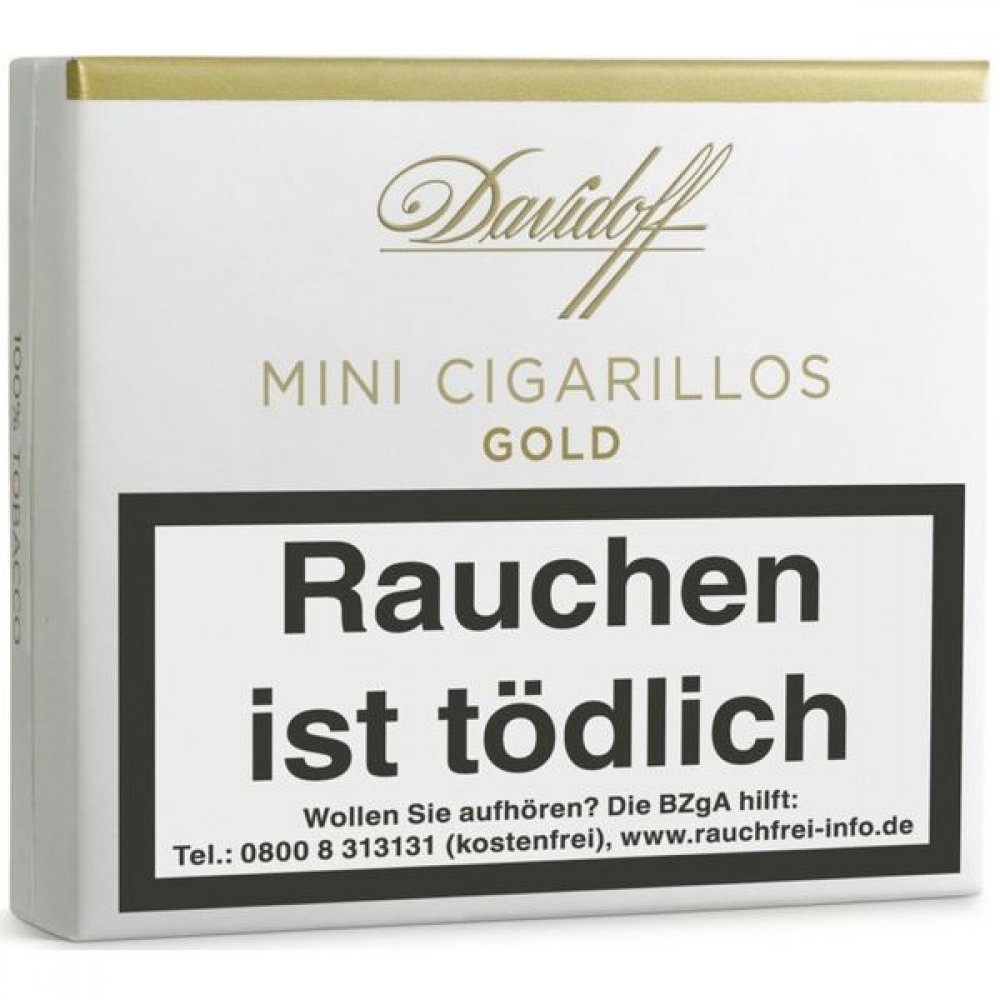 20 DAVIDOFF Mini Gold